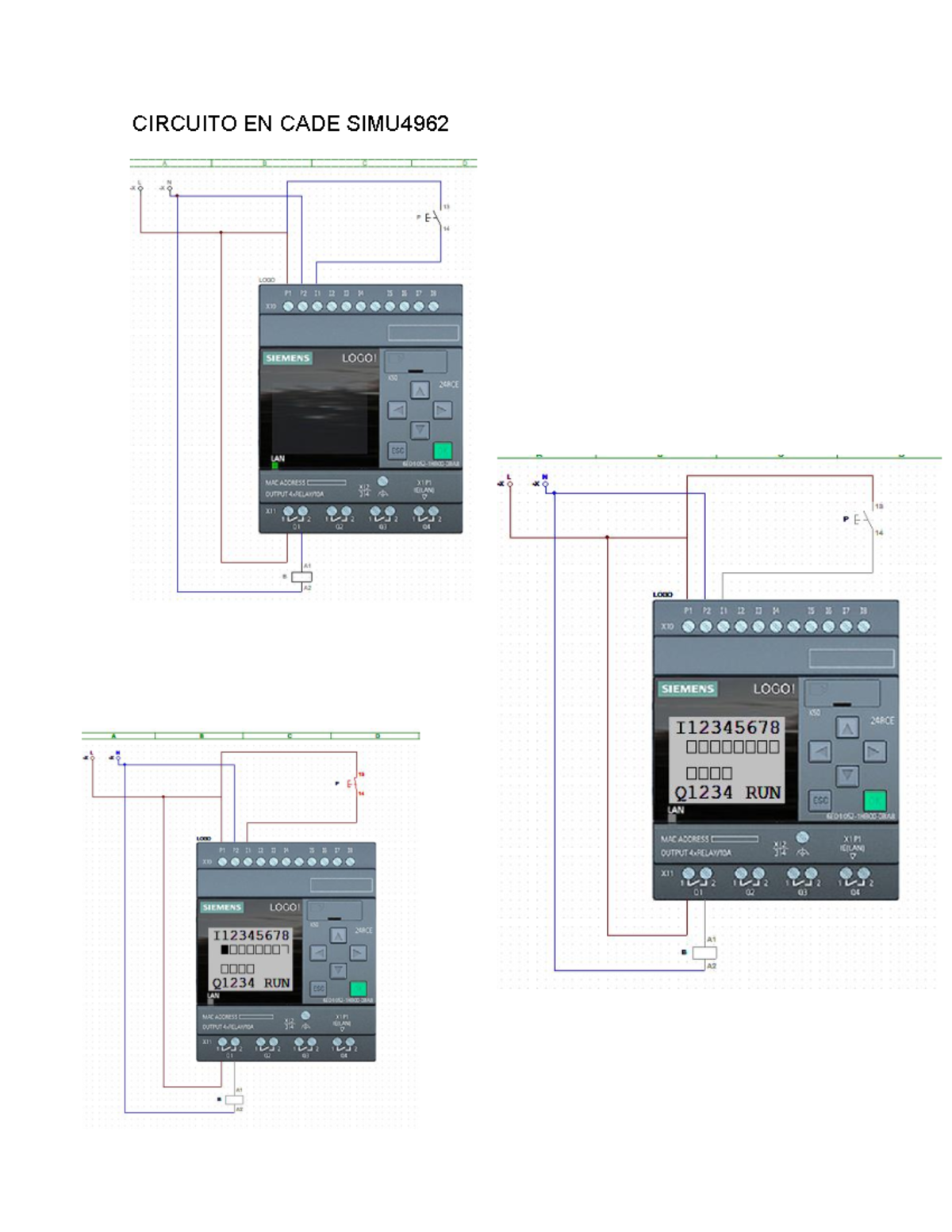 PLC C - Electricidad y magnetismo - CIRCUITO EN CADE SIMU - Studocu