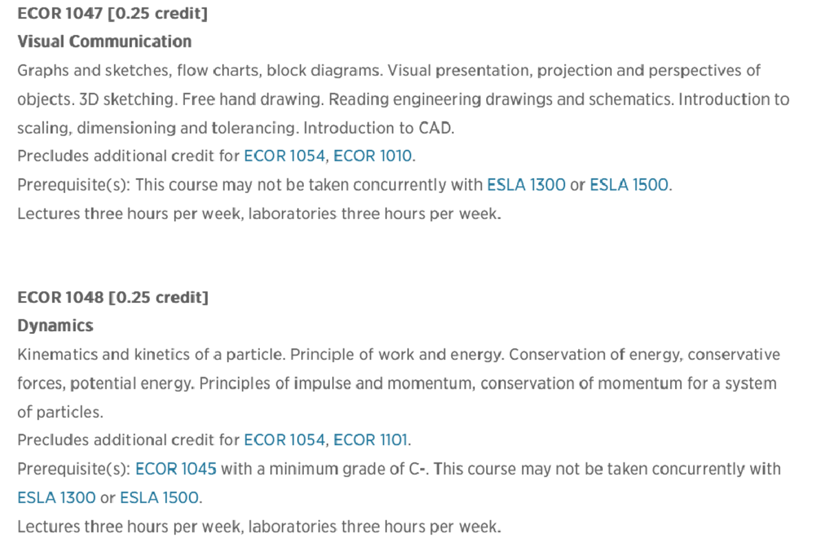 ECOR 1047-1048 Outline - ECOR1047 - Studocu