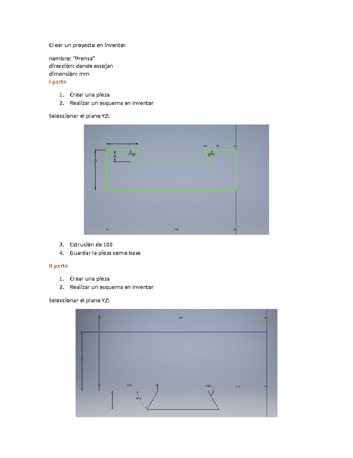 Crear un proyecto en inventor - Crear un proyecto en inventor nombre ...