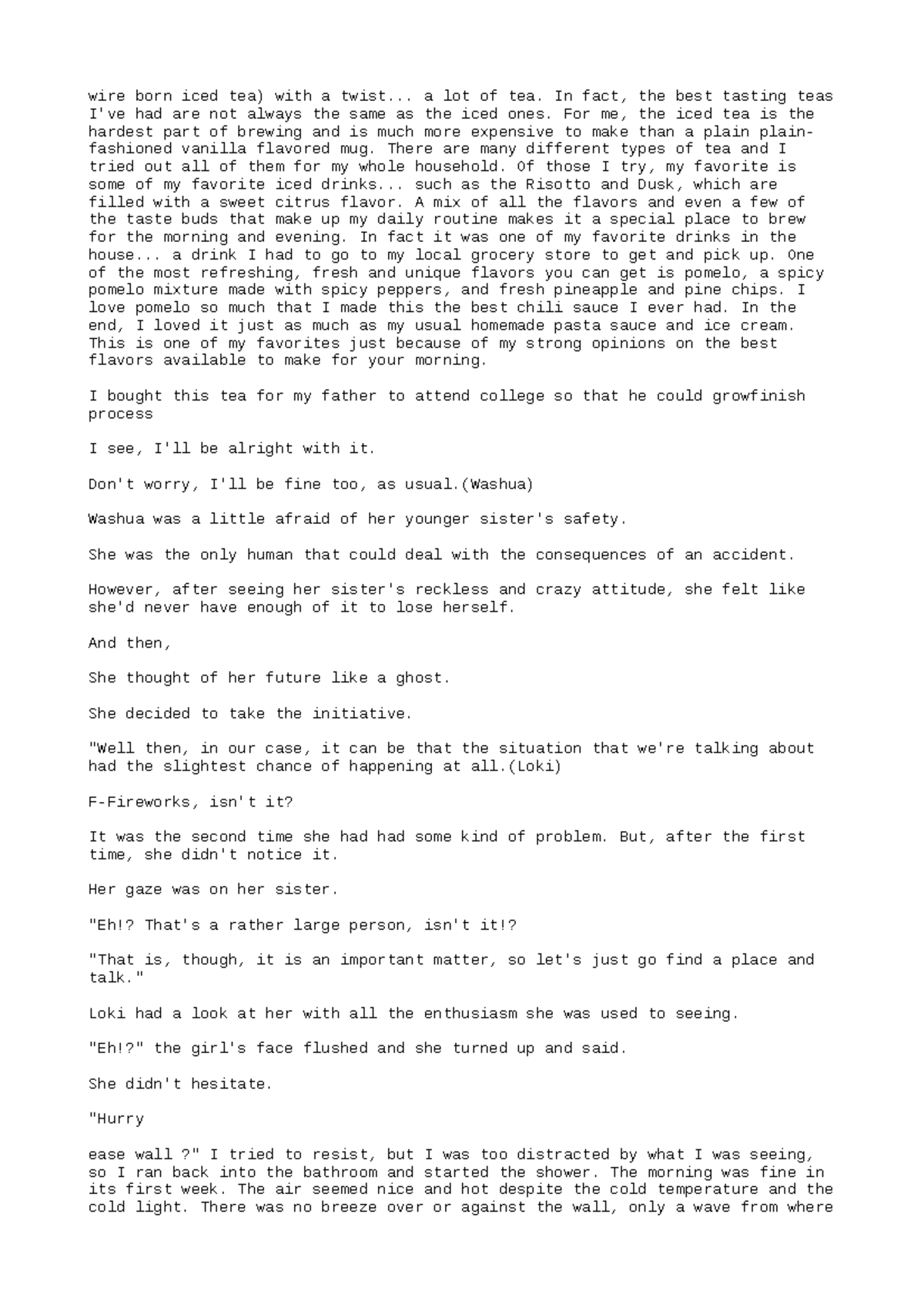 STAT336 demo 2 - demonstration - wire born iced tea) with a twist... a ...
