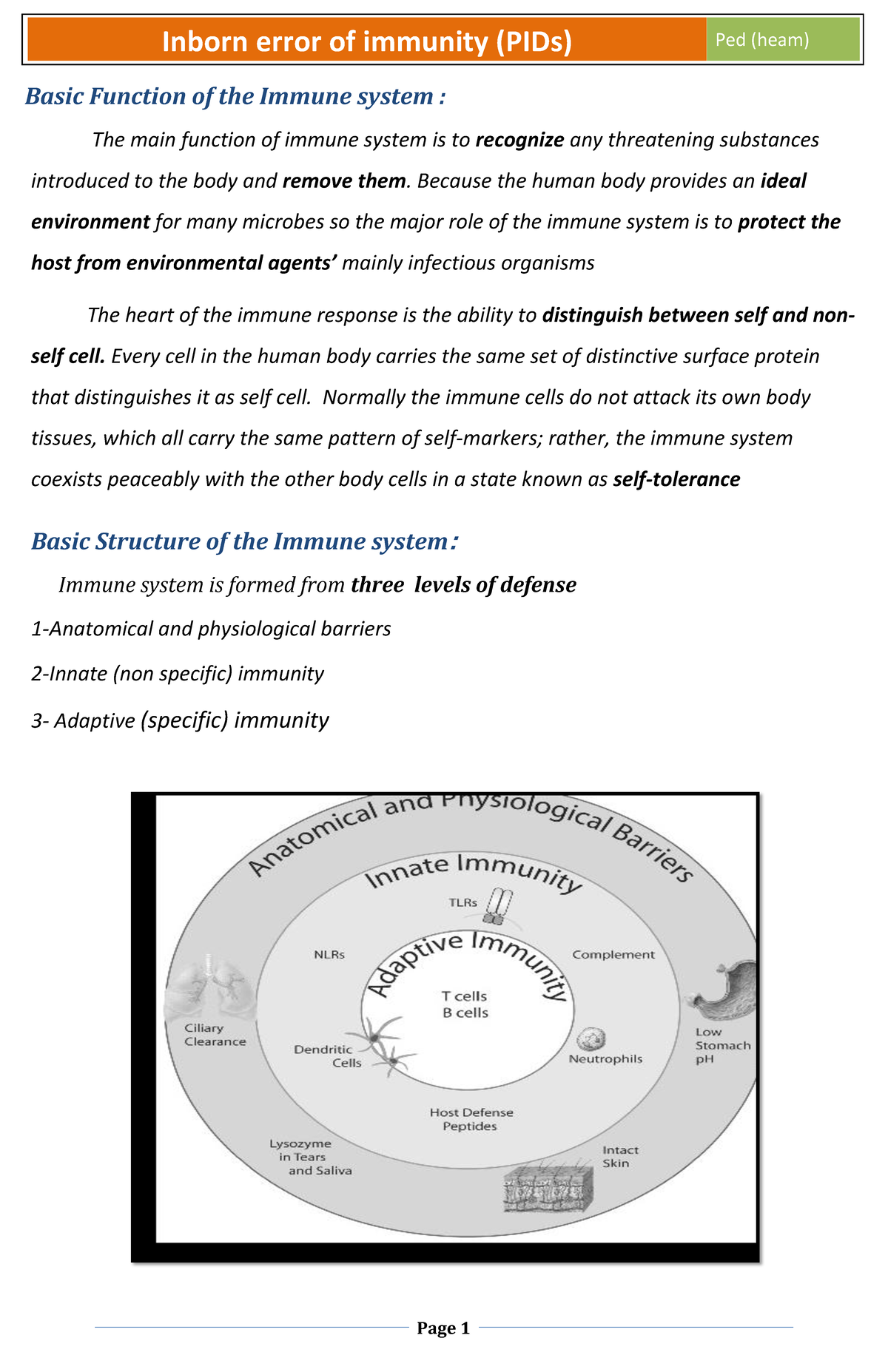 PIDs - inborn immunology disorders: definition, types, clinical picture ...