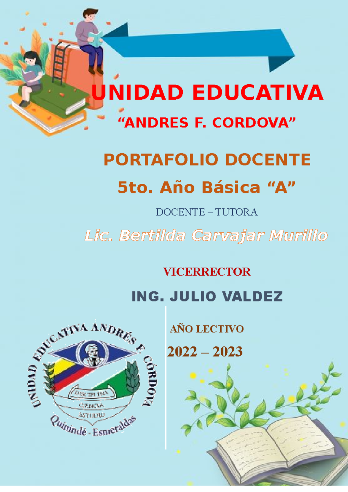 Planificaciones - trabajo practico - UNIDAD EDUCATIVA “ANDRES F ...