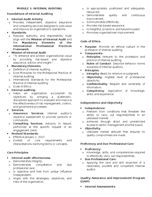 Module 2 – Introduction TO Corporate Governance - Module 2 ...