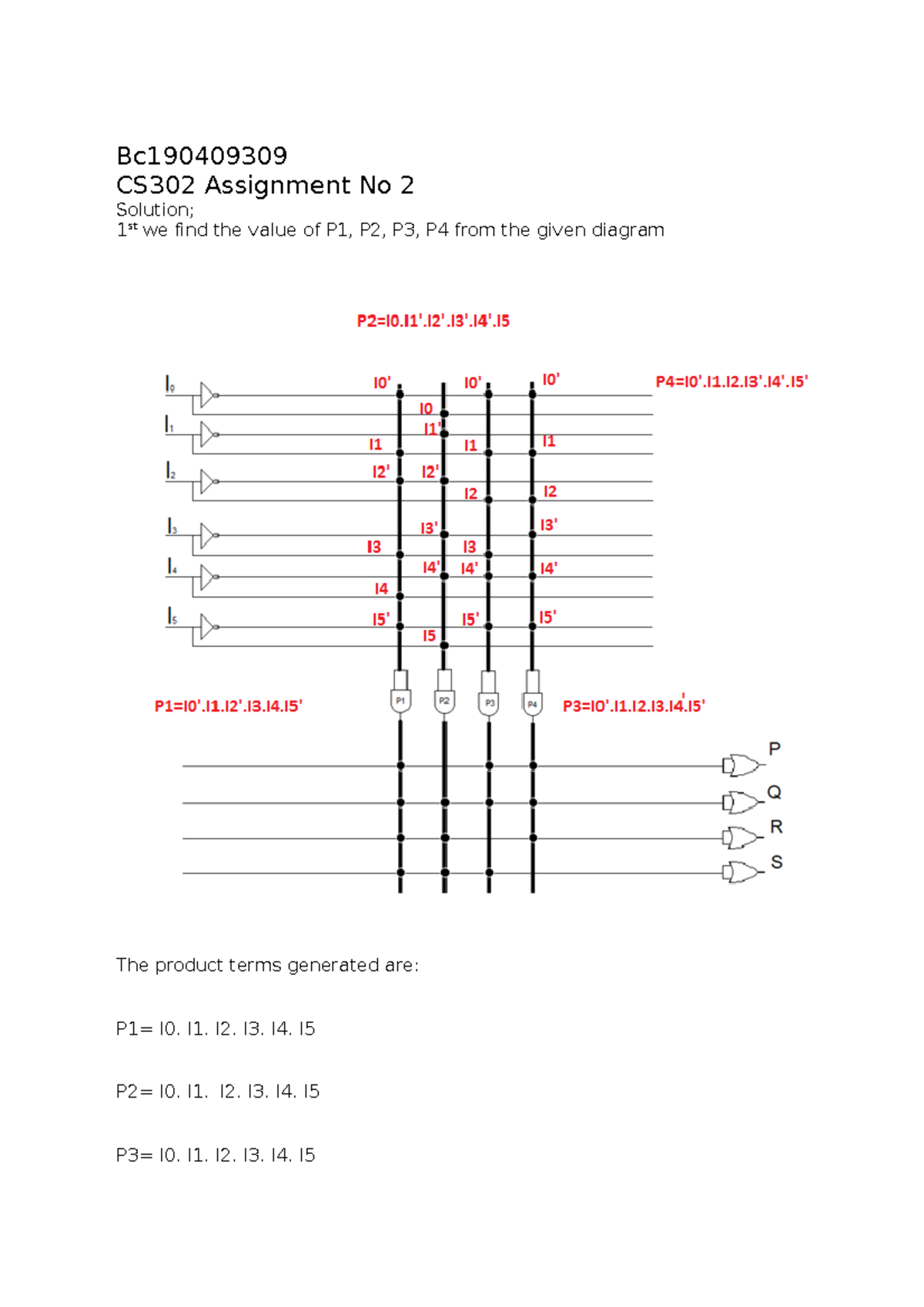 Bc190409309 - All relevant material in this assignment ...