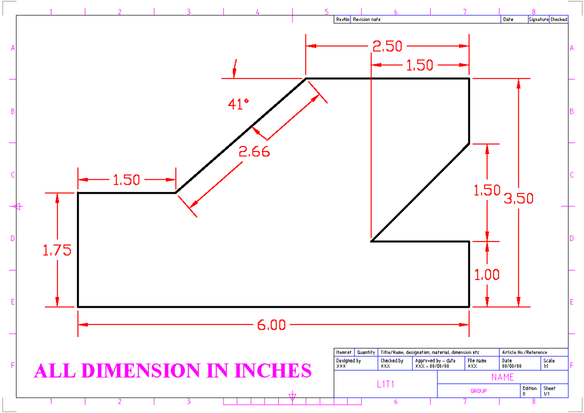 L1T1 - Summary Software Engineering - ALL DIMENSION IN INCHES - Studocu
