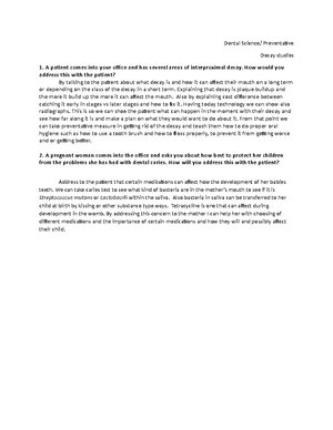 CASE Study 2B - FMX series tooth numbering and identification ...