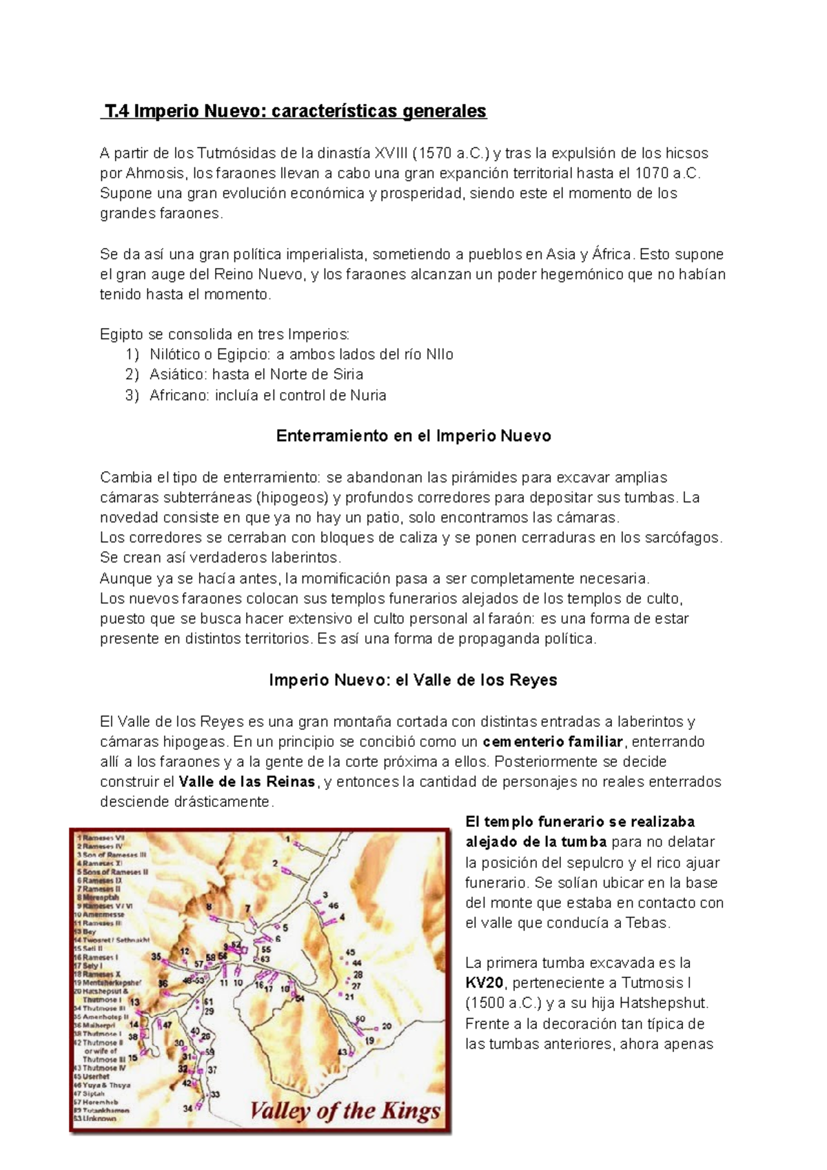 Arqueología tema 4 - Profesor Javier Salido - T Imperio Nuevo ...