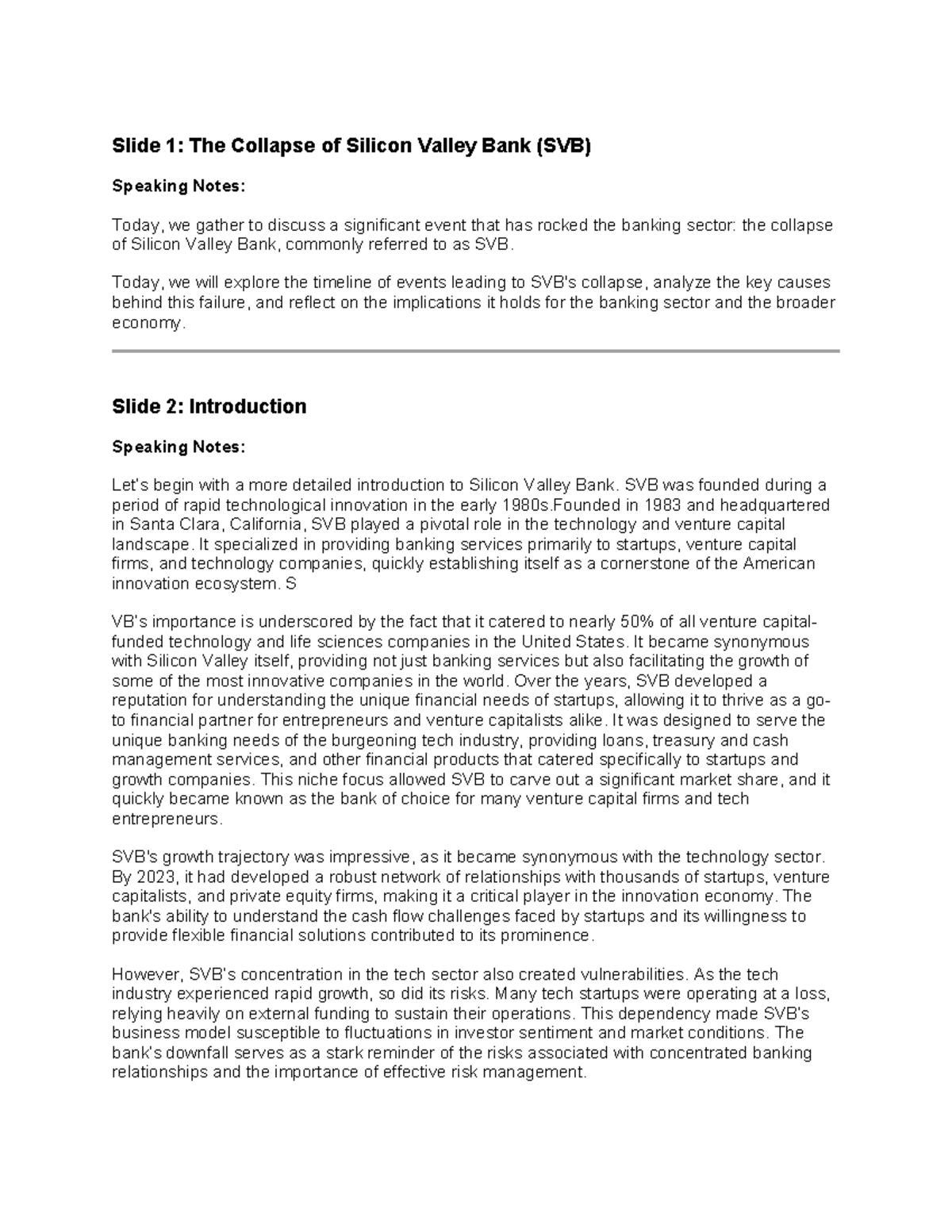 The Collapse of Silicon Valley Bank (SVB) - Today, we will explore the ...