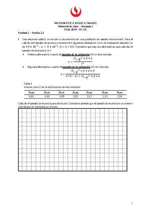 Matemática Básica - UPC - StuDocu