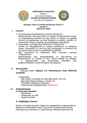 MGA Salik NA Nakakaapekto SA Pagkonsumo Lesson plan - I. Layunin Sa ...