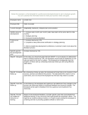 Training AND Development - Why training and development? 6. Training ...