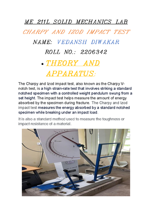Maxwell Superposition and Reciprocal Test - ME 211L Solid Mechanics Lab ...