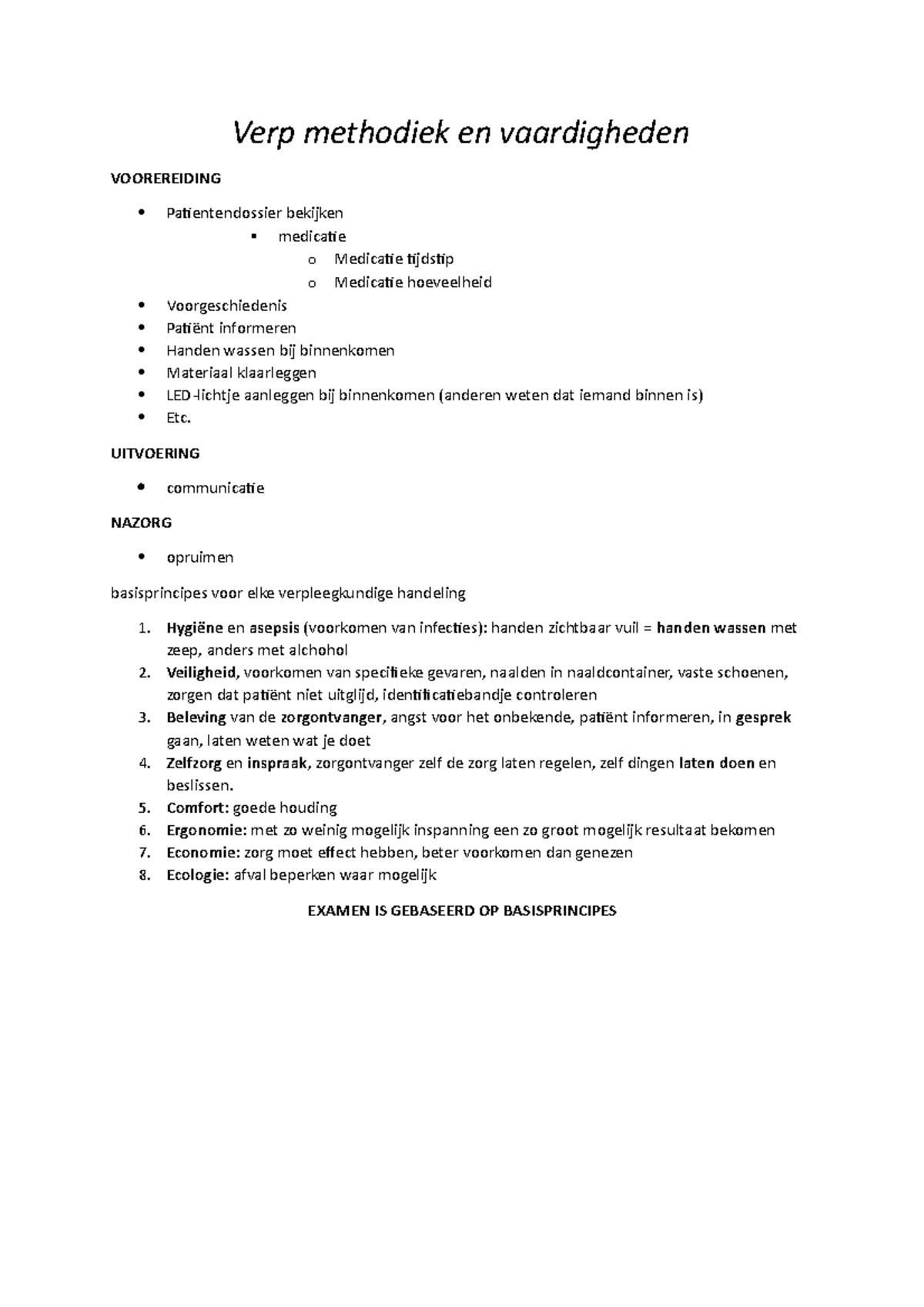 Verp methodiek en vaardigheden - Verp methodiek en vaardigheden ...