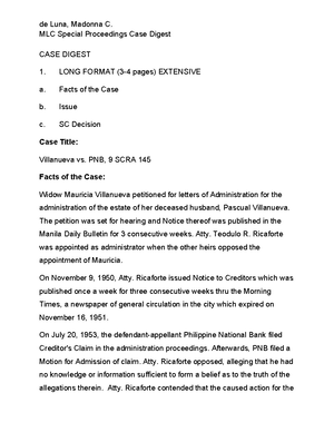 Updated Table of Legitime - NOTES: LEGITIME- portion of the estate ...