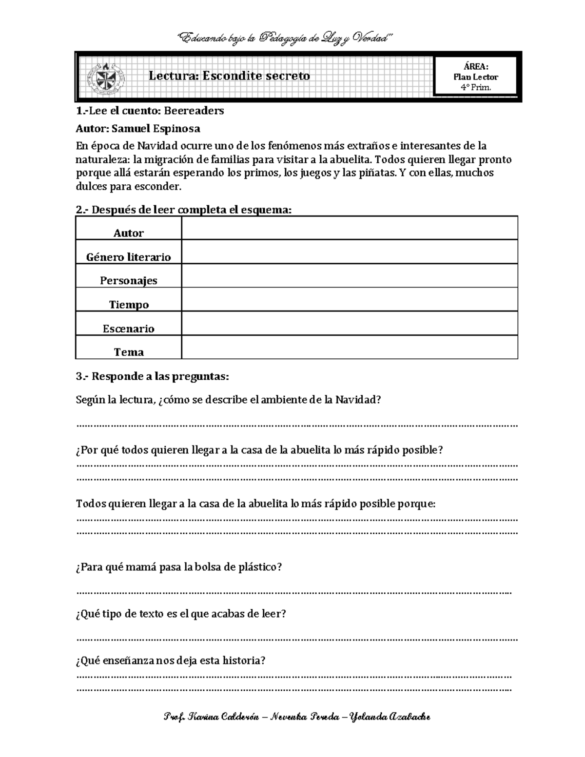 Lectura N°10 (1) - Prof. Karina Calderón – Nevenka Pereda – Yolanda ...