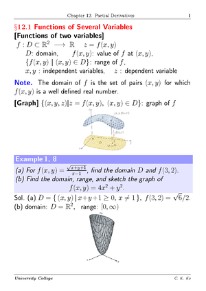 공학수학1 강의자료3 - 강의 ppt와 설명 - A d v a n c e d En g i n e e r i n g M a t h ...