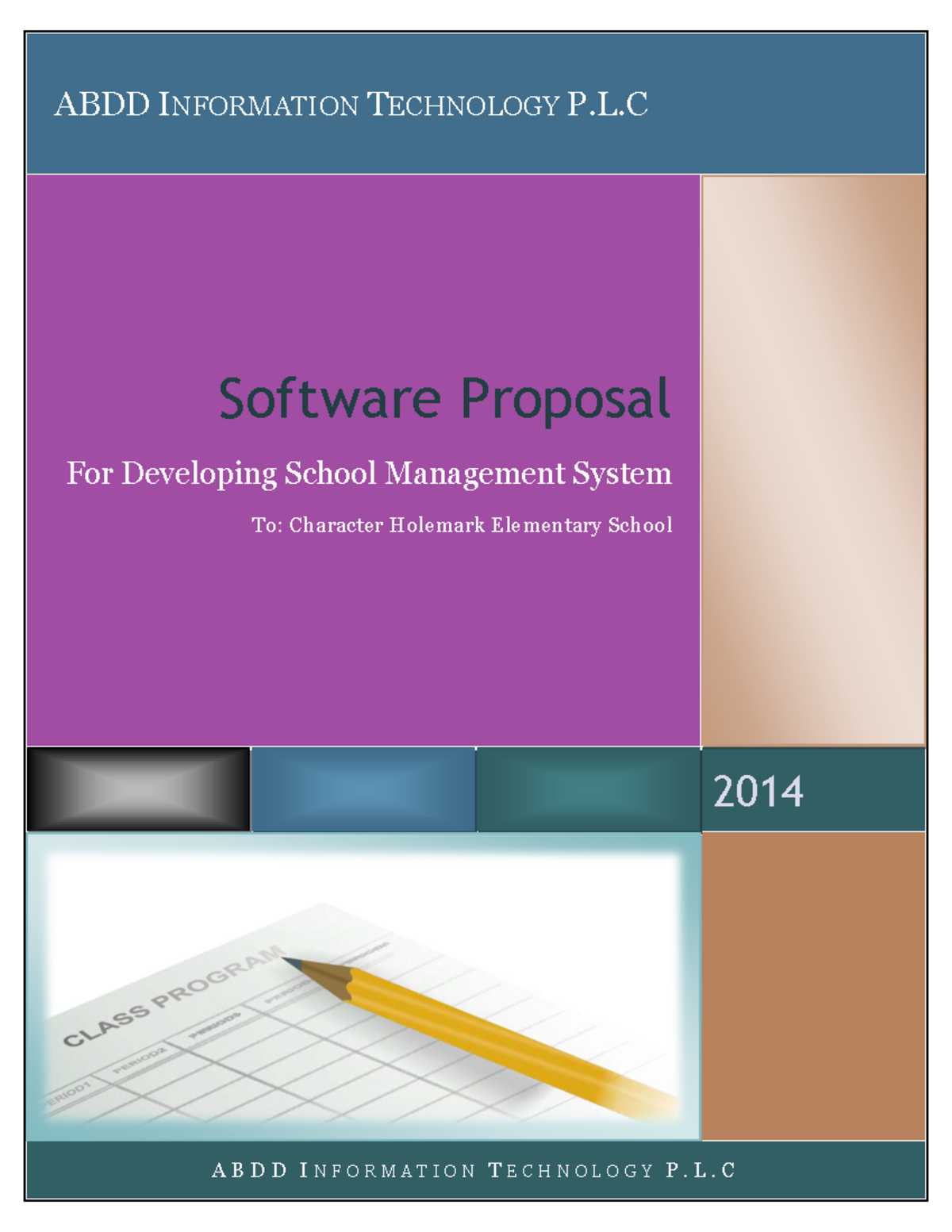 SMS Proposal - heg - ABDD INFORMATION TECHNOLOGY P.L 2014 Software ...