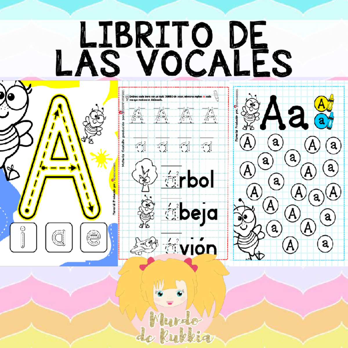 Libro para aprender vocales recopilado por Mundo de Rukkia ...