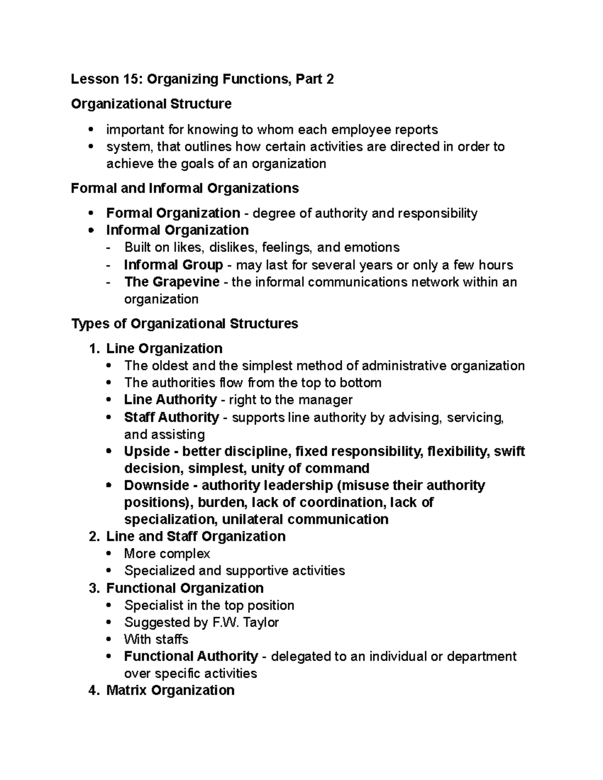 BAM 191 Lesson 15 - Lesson 15: Organizing Functions, Part 2 ...