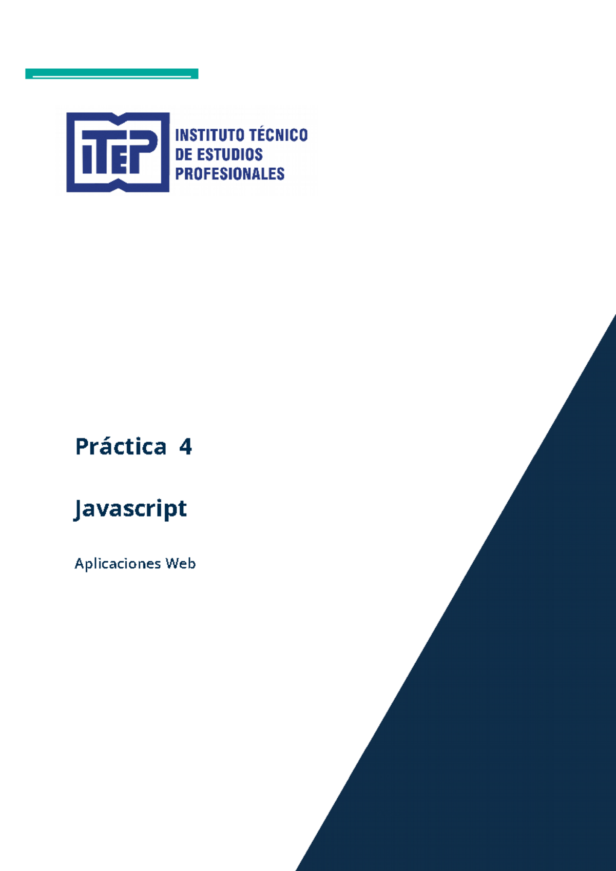 Práctica 4 - esdaree - Práctica 4 Javascript Aplicaciones Web ...