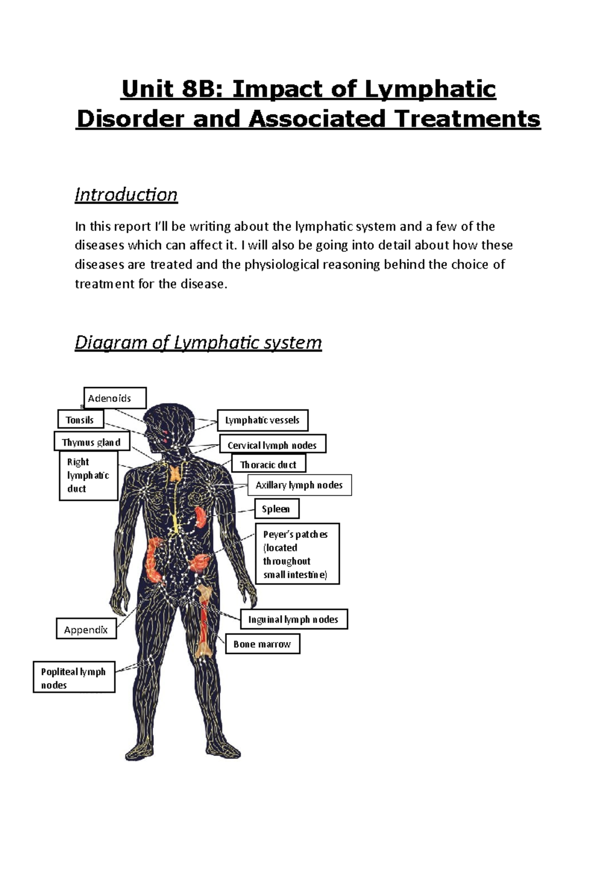 Physiology of Human Body Systems (8B resub) - Unit 8B: Impact of ...