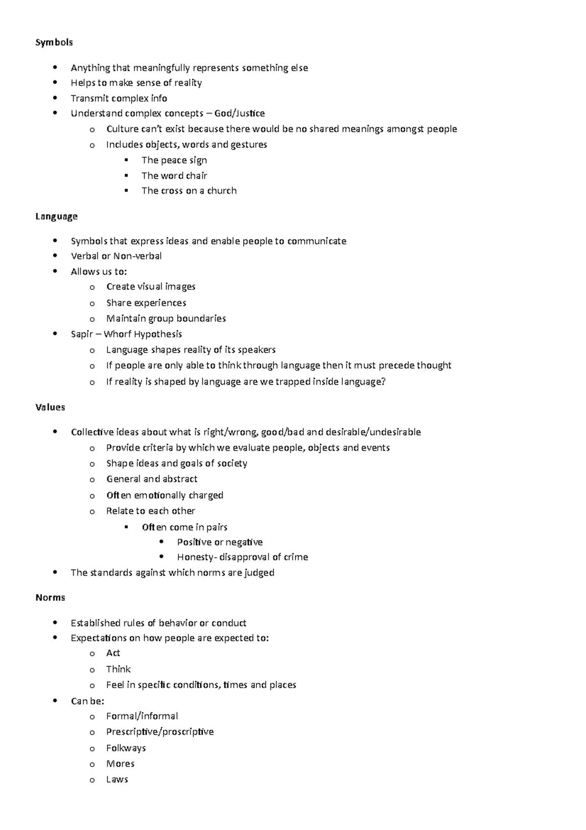Symbols - Lecture notes 7-8 - Symbols Anything that meaningfully ...