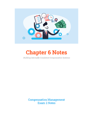 Chapter 7 - Building Market-Competitive Compensation Systems - Chapter ...