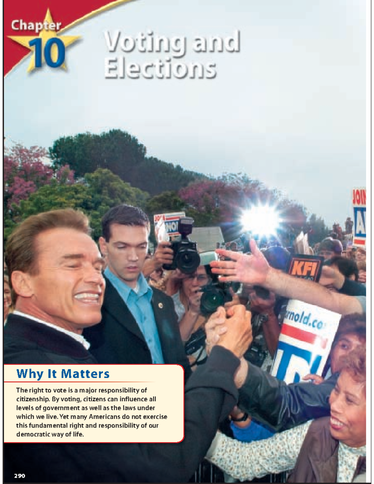 Voting and Elections Ch. 10 - Why It Matters The right to vote is a ...