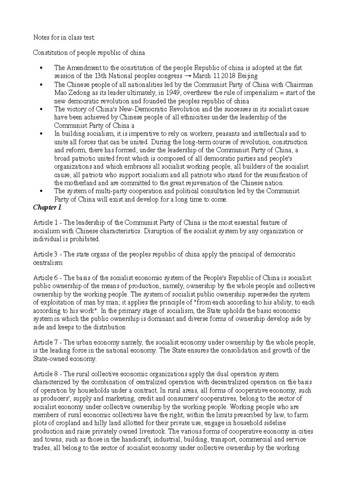 CLAW 2024 - Lecture notes and assignment notes - Notes for in class ...