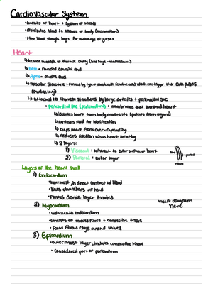 5. Respiratory System - Summary notes for unit 5 - Ansc2340 - Studocu