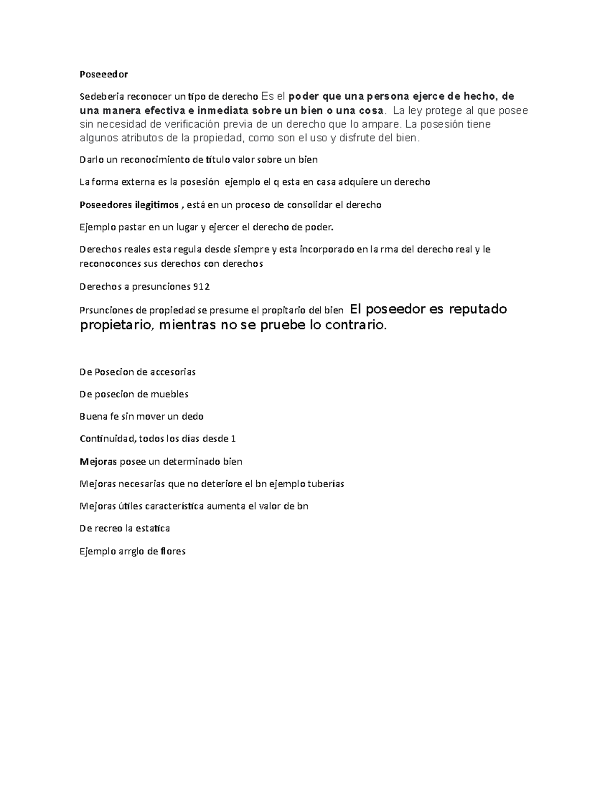 Poseeedor - poseedor, es un resumen dnd da conocer - Poseeedor ...