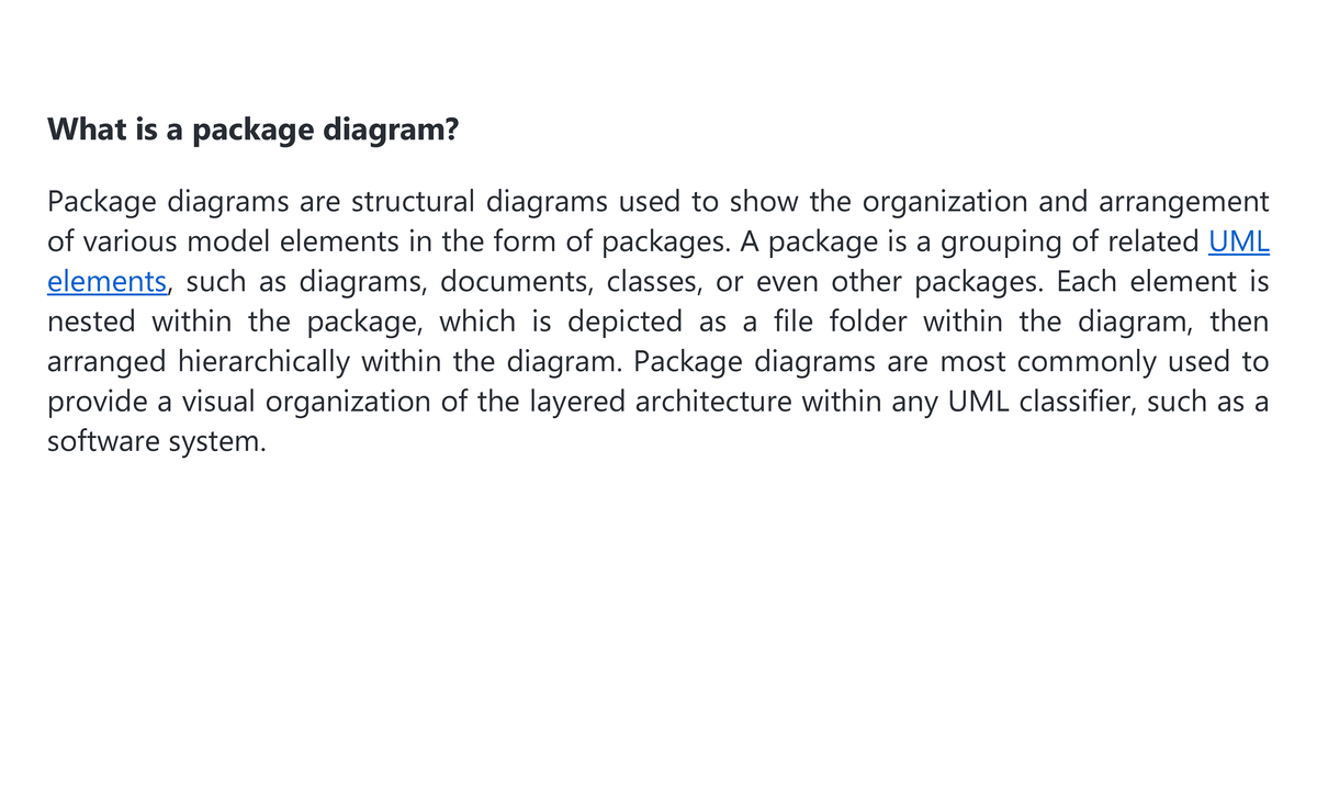 09-09-2022 Package diagrams 11 - What is a package diagram? Package ...