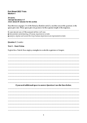 HSC Module B - Great Expectations - Edited - How does the author of your prescribed text ...