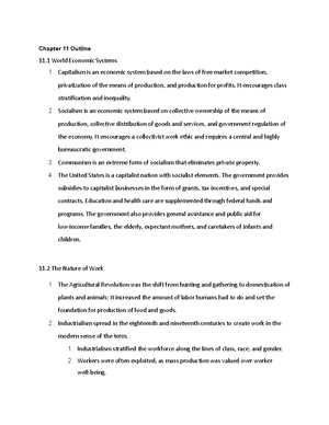 Chapter 7 Social Class The Structure of Inequality (The Real World 7th ...