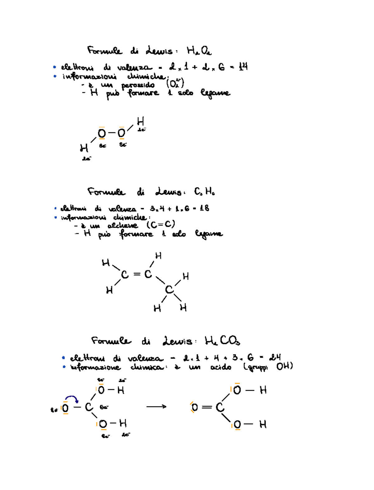 Formule di Lewis - Studocu