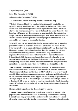 Learning-aim-A - This supports BTEC HSC Unit 7 LAA. - Unit 7 ...