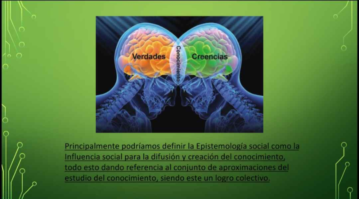 Partes que comprenden la filosofia Social - Verdades Creencias ...