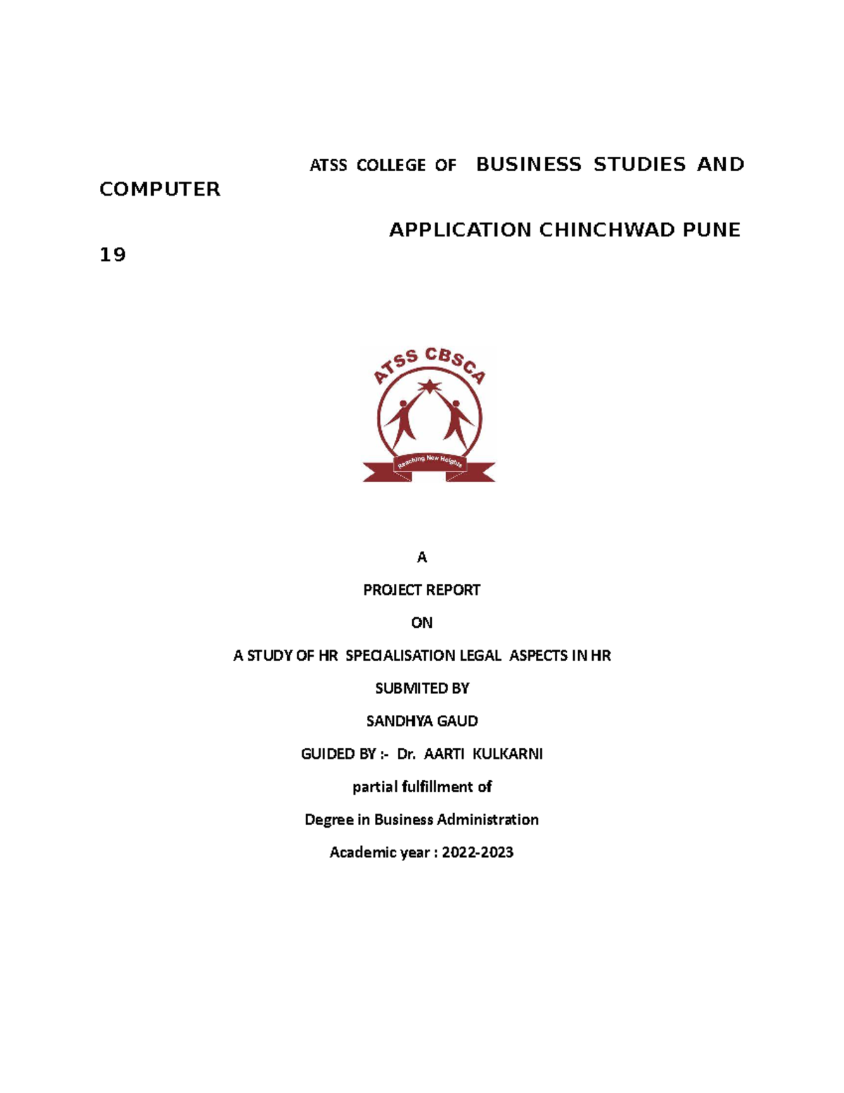 1683125388403 1682610468707 Document - ####### ATSS COLLEGE OF BUSINESS ...