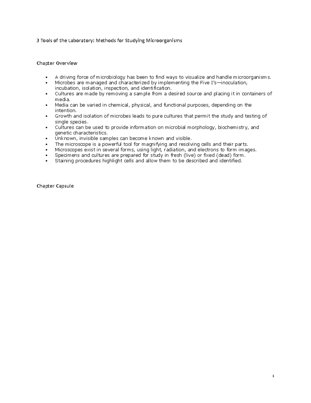 3 Tools Of The Laboratory Methods For Studying Microorganisms