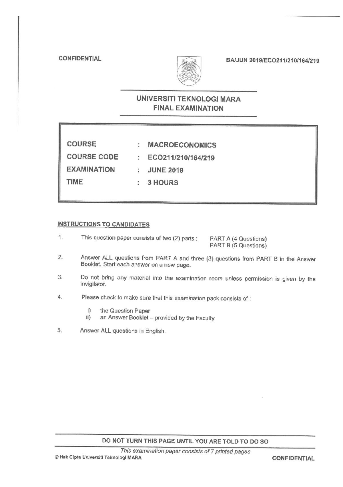 FIN242 REVISION FOR FINAL EXAM UITM SEGAMAT,SOALAN N JAWAPAN REVISION ...