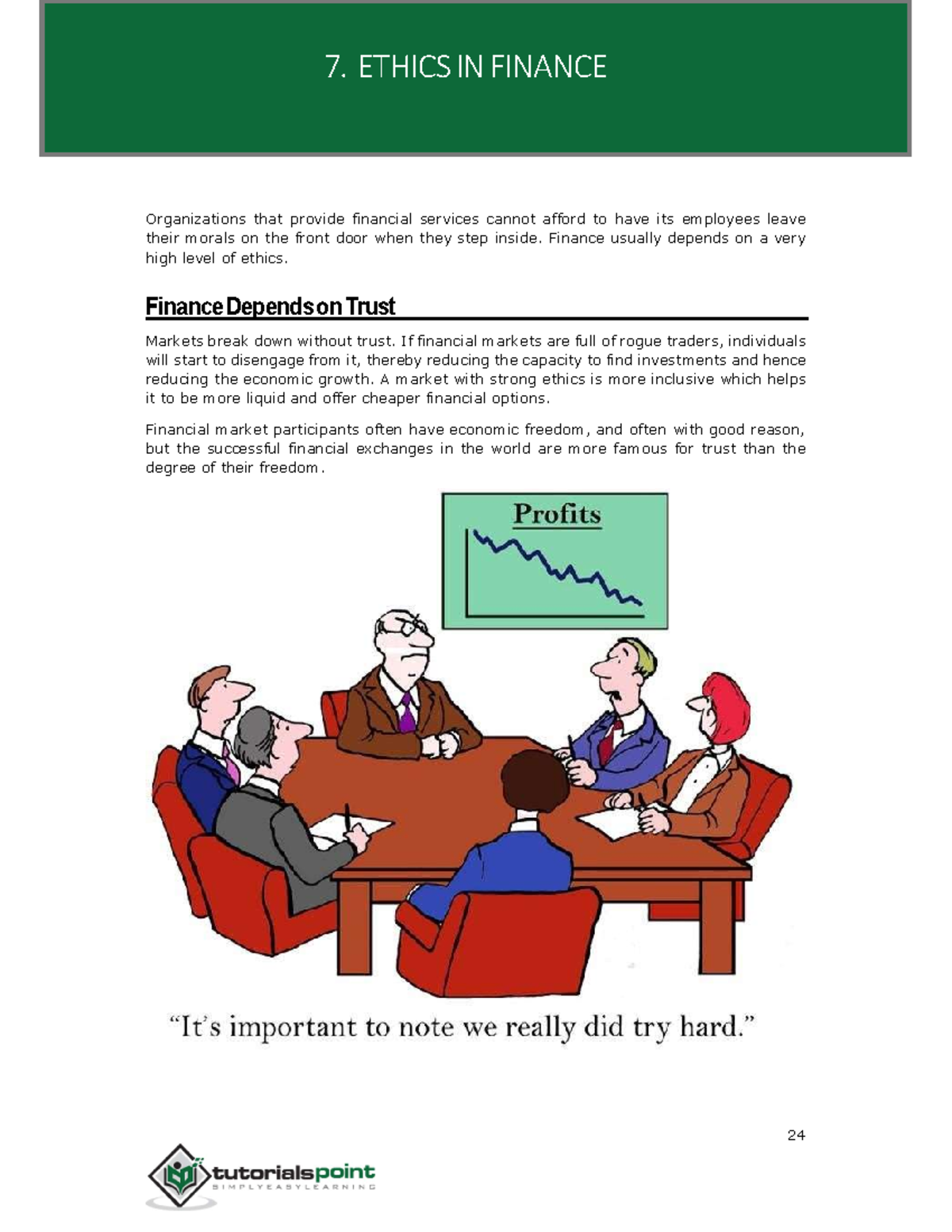 Ethics in Finance - 24 Business Ethics Organizations that provide ...