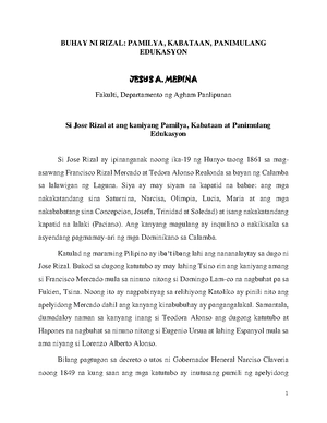 Module 3 - Entrapment of Jose Rizal - Life, Works and Writings of Rizal ...