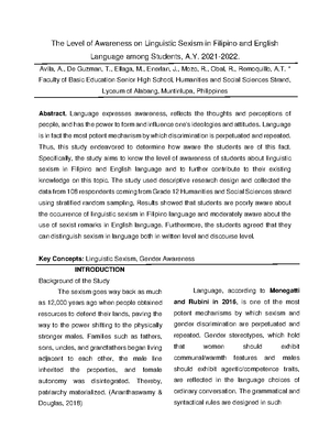 PR2 Reviewer - PRACTICAL RESEARCH 2 G12 ABM- REVIEWER LESSON 1: Characteristics of Research ...