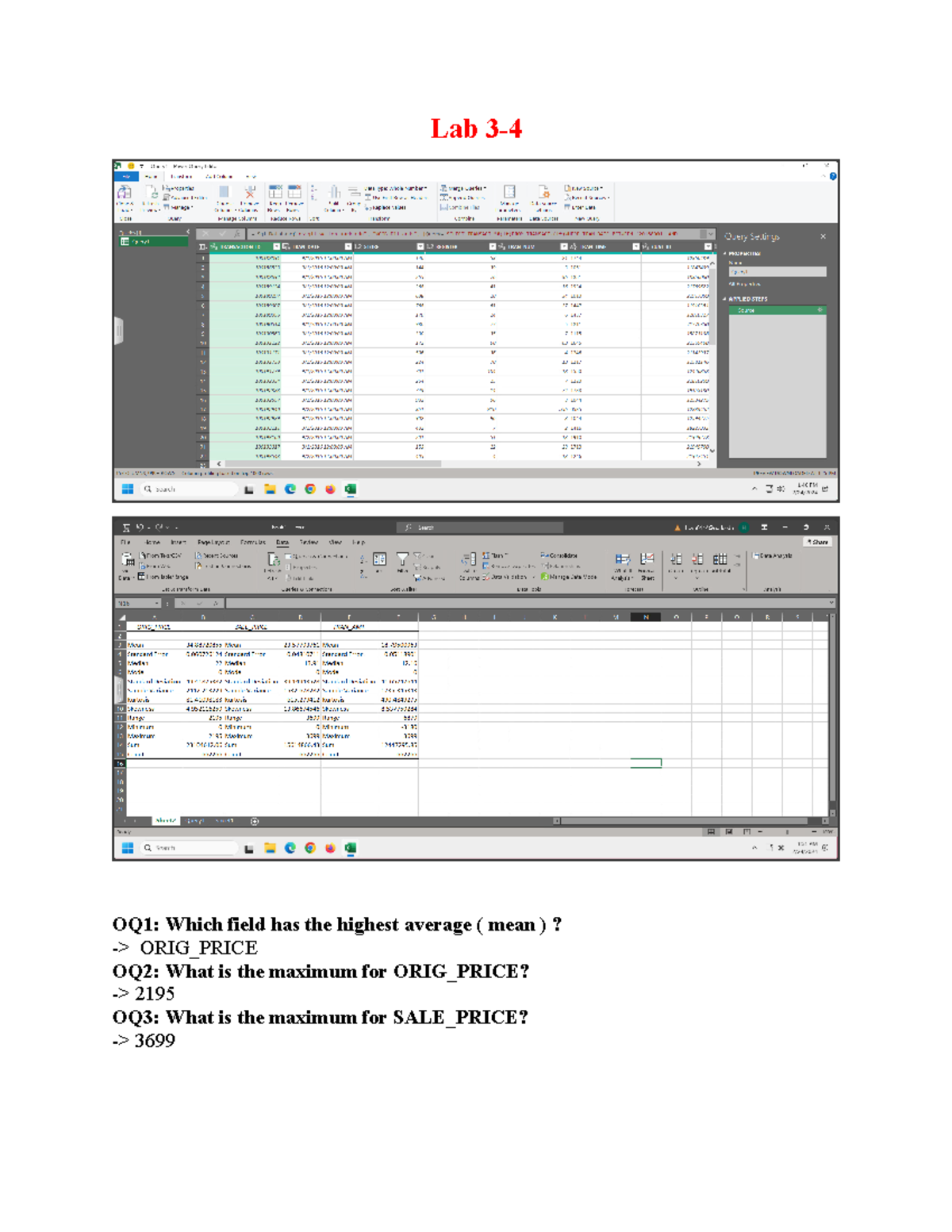 BT Ptdlkt - Lab 3- OQ1: Which field has the highest average ( mean ...