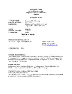 RN - is a resume - NUR 3805 - FIU - Studocu