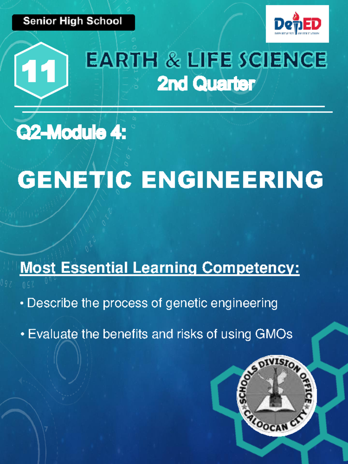 Q2-W4- Genetic Engineering - GENETIC ENGINEERING Most Essential ...