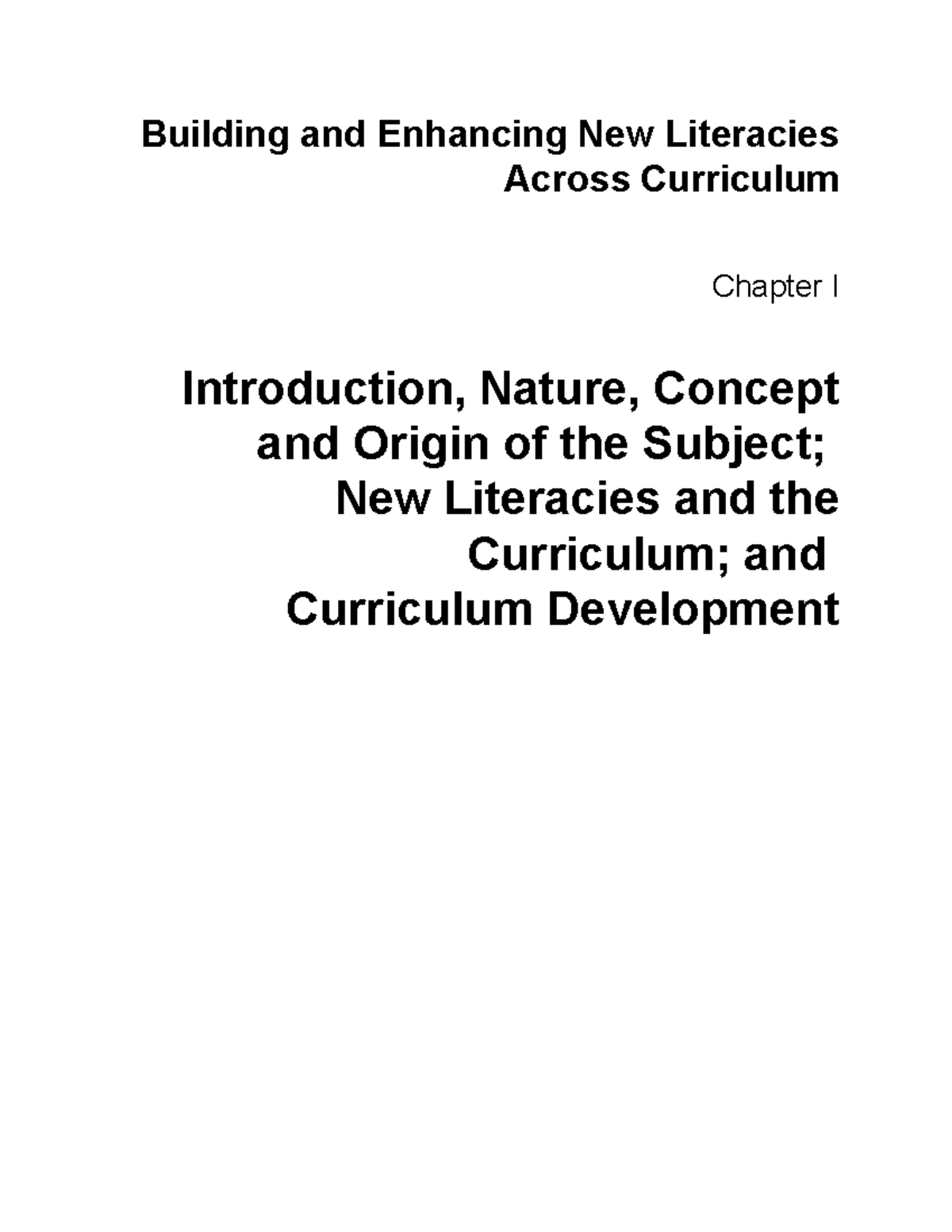 Ed CK6- Midterm- Module - Building and Enhancing New Literacies Across ...