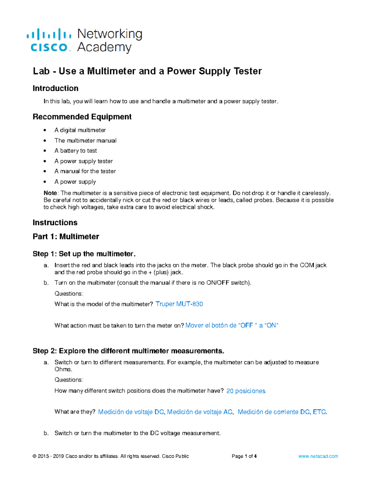 Practica 2 fuente de poder - Introduction In this lab, you will learn ...