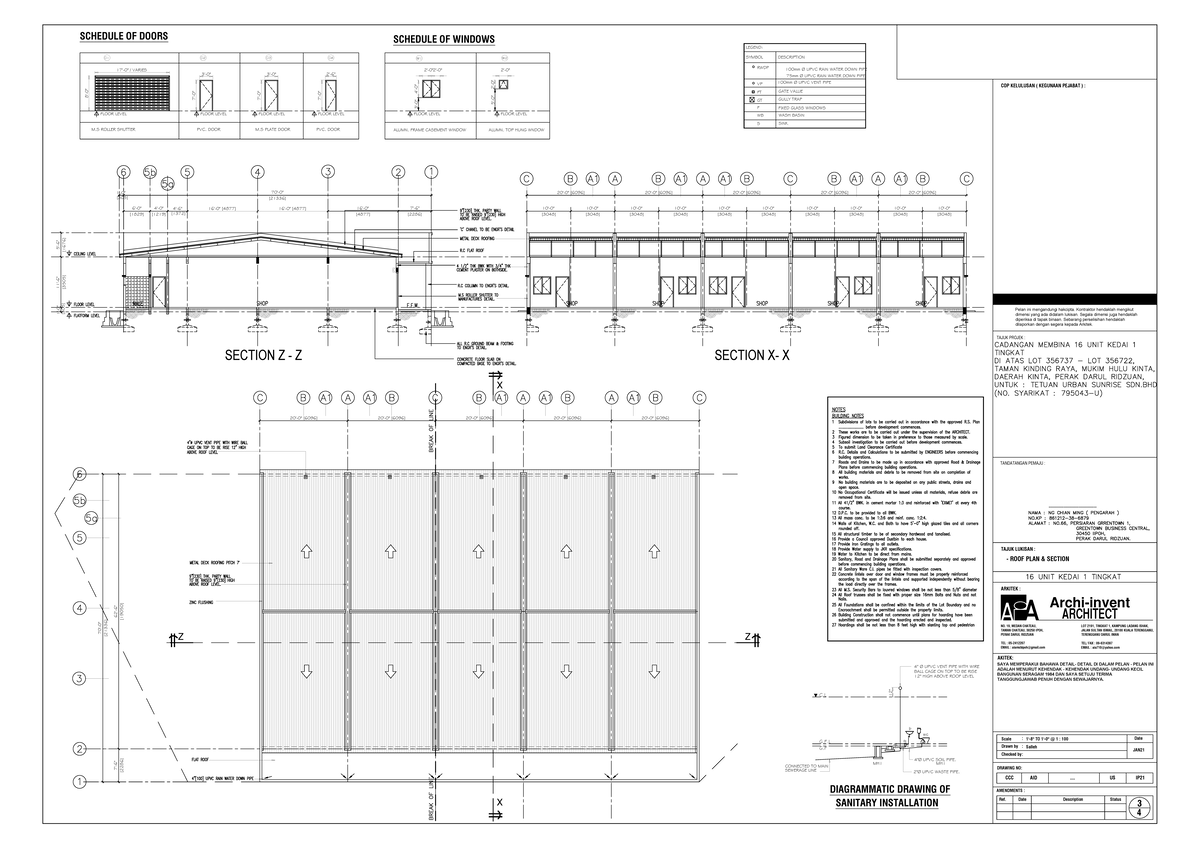 Kinding 16 SHOP - Building PLAN 2 - DESCRIPTION GATE VALUE GT FT WB ...