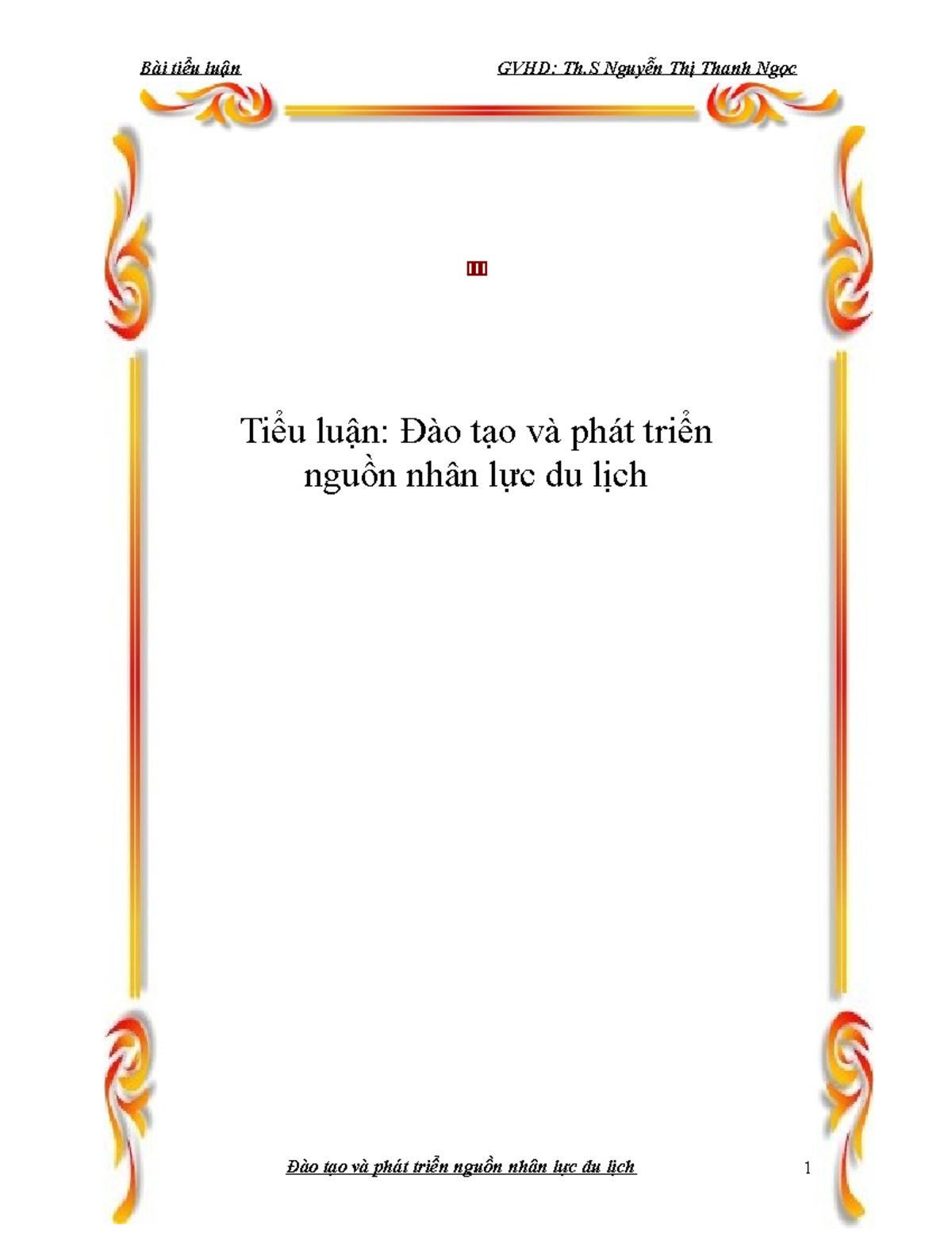 Đao tao va phat triển - ADgg - Tiểu luận: Đào tạo và phát triển nguồn ...